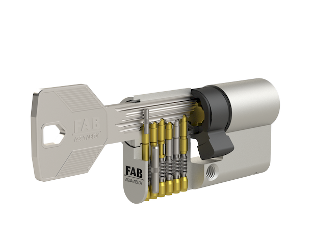 Oboustranné cylindrické vložky FAB 3*** PROFI | fab-shop.cz